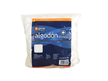 Torundas de Algodón Galia Paq 500 gr – ProSafety Mx