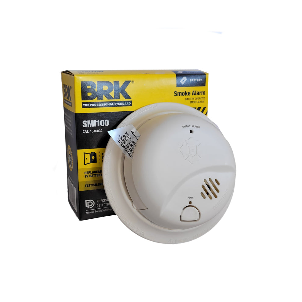 Detector De Humo First Alert Con Batería BRK SMI100 – ProSafety Mx