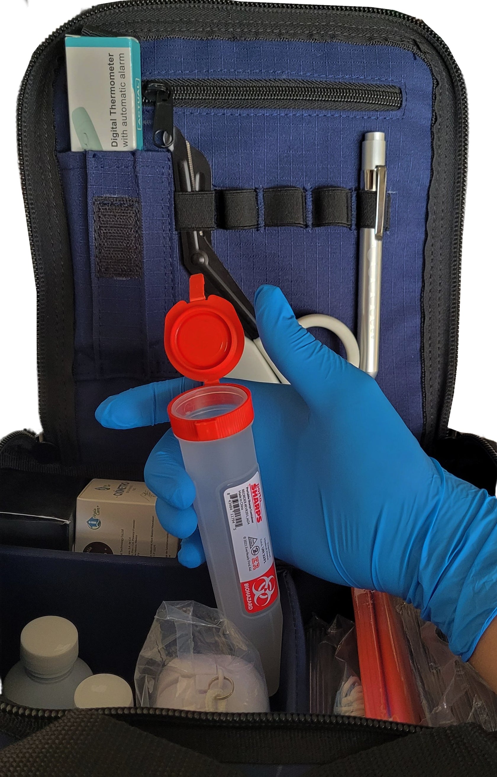 Frasco Contenedor RPBI Punzocortantes Mini – ProSafety Mx